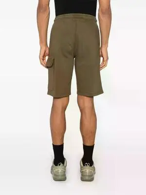 C.P. COMPANY Lens Detailed Track Shorts - Green