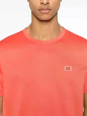C.P. COMPANY Logo-patch T-shirt - Red