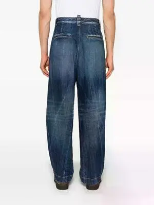 Dsquared2 Pleat-detail Jeans