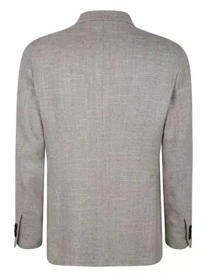 Tagliatore Single-breasted Blazer - Grey