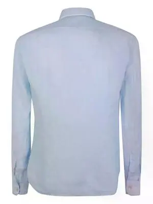 TINTORIA MATTEI 954 Linen Shirt - Blue