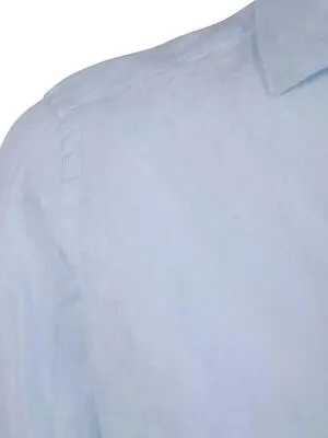 TINTORIA MATTEI 954 Linen Shirt - Blue