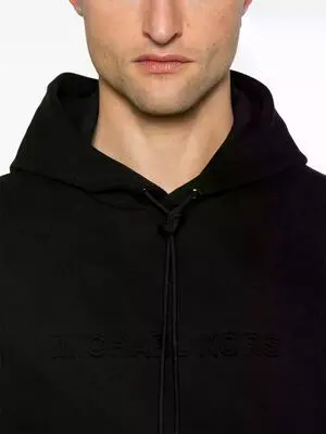 Michael Kors Logo-embossed Hoodie - Black