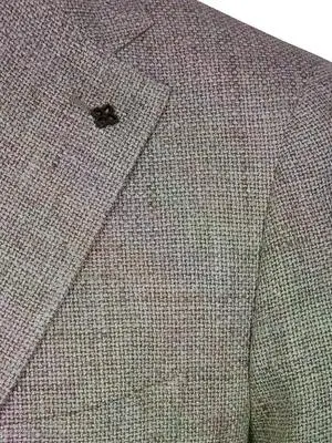 Tagliatore Silk Blazer - Grey