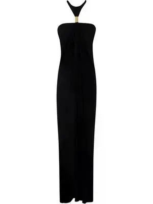 TOM FORD Halterneck Midi Dress - Black