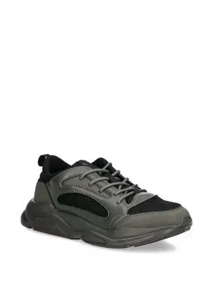 Hugo Mesh-panelled Sneakers - Green