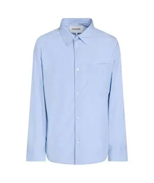 FRAME Cottonpoplin Shirt - Light Blue