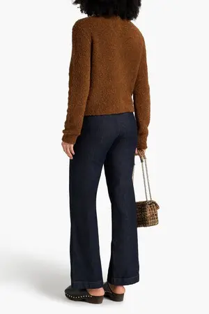 FRAME Bouclé Knit Cardigan