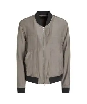 Officine Générale Officine Générale Stefano Lyocell Bomber Jacket - Stone