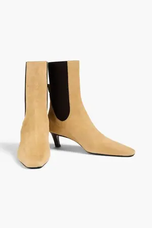 TOTEME Suede Ankle Boots