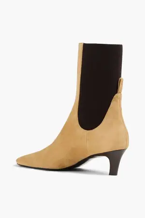 TOTEME Suede Ankle Boots