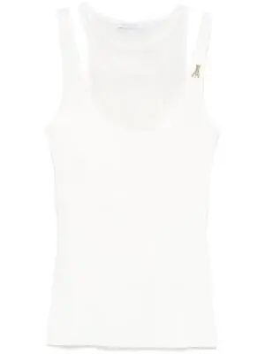 Patrizia Pepe Layered-effect Top - White