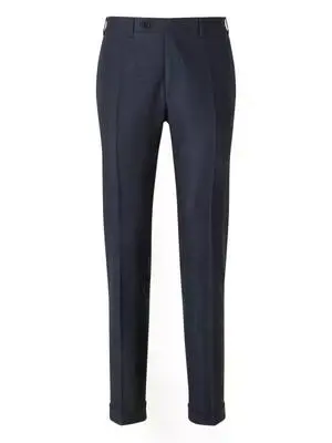 Canali Wool Trousers - Blue