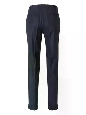 Canali Wool Trousers - Blue