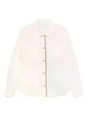 Thom Browne Chest Patch-pockets Shirt - Neutrals