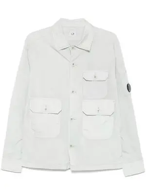 C.P. COMPANY Lens-detail Overshirt - Grey