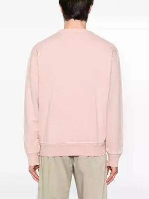 C.P. COMPANY Logo-embroidered Sweatshirt - Pink