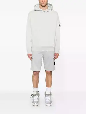 C.P. COMPANY Lens-detail Hoodie - Grey
