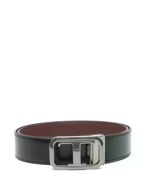 TOD'S Logo-buckle Belt - Black