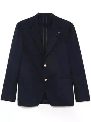 LARDINI Brooch-detail Blazer
