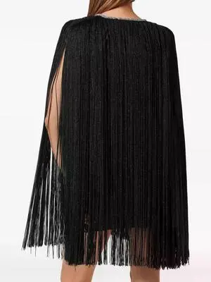 Philipp Plein Fringed Lurex Minidress