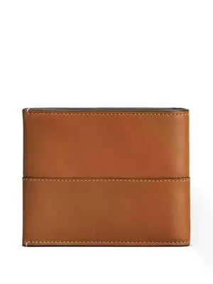 TOD'S Bi-fold Leather Wallet - Brown