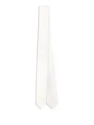 LARDINI Silk Neck Tie - Neutrals