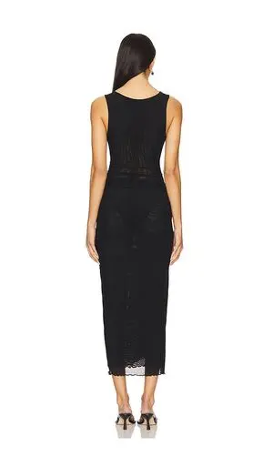 Superdown Nelly Sheer Maxi Dress In . Also