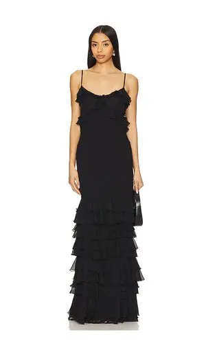 LOVERS AND FRIENDS Arles Gown - Black