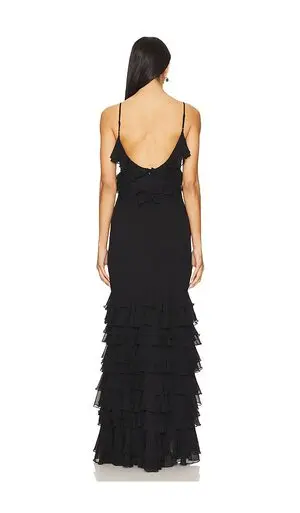 LOVERS AND FRIENDS Arles Gown - Black