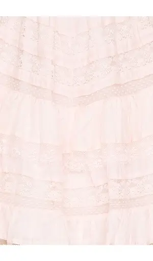 LoveShackFancy Prim Dress - Amaranth Pink
