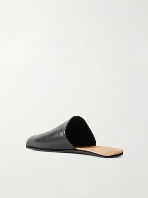 Our Legacy Cigarr Leather Mules - Black