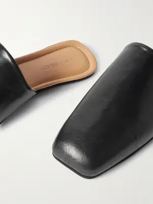 Our Legacy Cigarr Leather Mules - Black