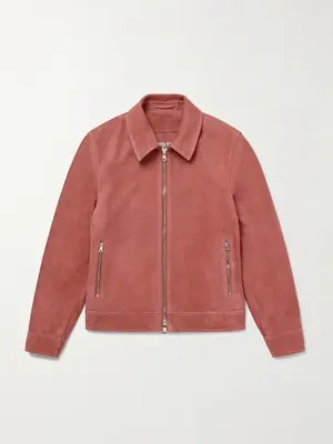 Mr P. Suede Jacket - Red