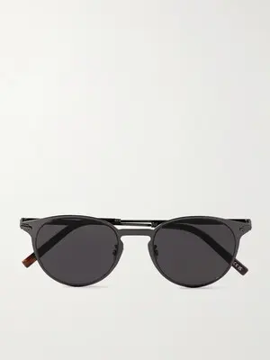Dior Round Metal Sunglasses - Metallic