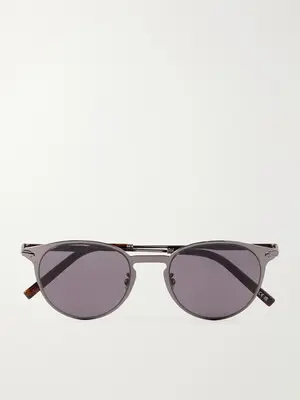 Dior Round Metal Sunglasses - Metallic