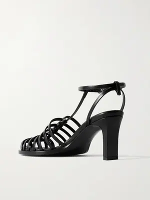 TOD'S Leather Caged Sandals