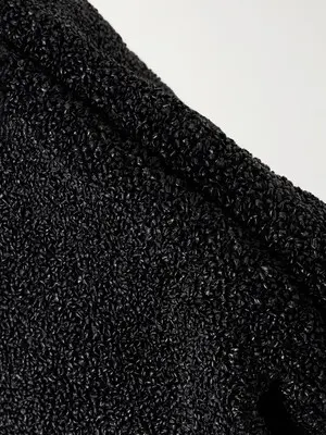 THE ROW Mira Faux Raffia Clutch