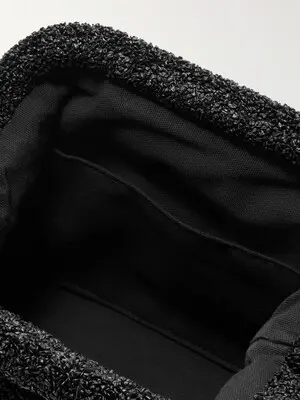 THE ROW Mira Faux Raffia Clutch