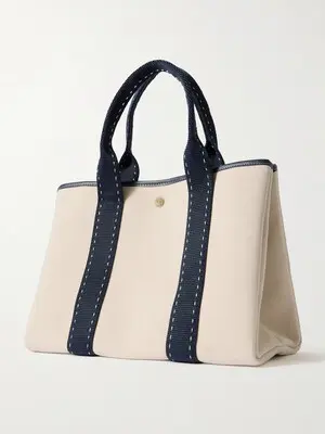 Rue De Verneuil Sellier Medium Canvas Tote