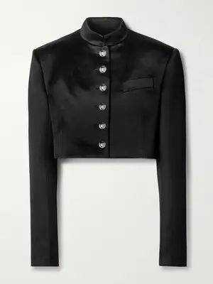 Khaite Samuelson Cropped Jacket