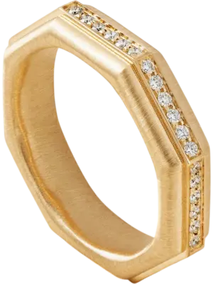 MARIE LICHTENBERG Baba 18-karat Diamond Ring - Gold