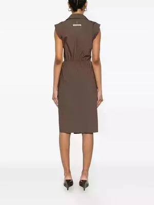 Patrizia Pepe Wrap Shirt Dress