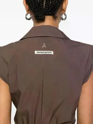 Patrizia Pepe Wrap Shirt Dress