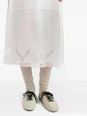Prada Embroidered Midi Dress