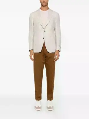 PT TORINO Tapered Trousers - Brown