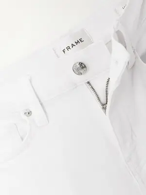 FRAME Le Slim Palazzo High-rise Wide-leg Jeans
