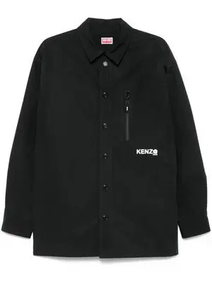 Kenzo Logo Overshirts For Men