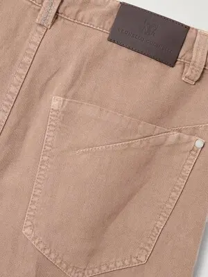 Brunello Cucinelli Mid-rise Wide-leg Jeans