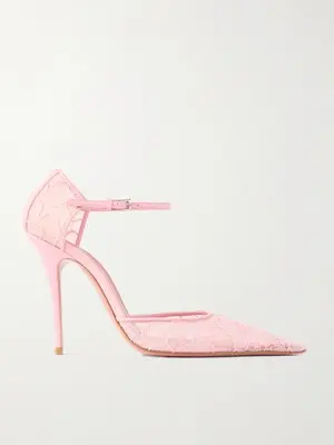 Amina Muaddi Adjustable Shoes For Women